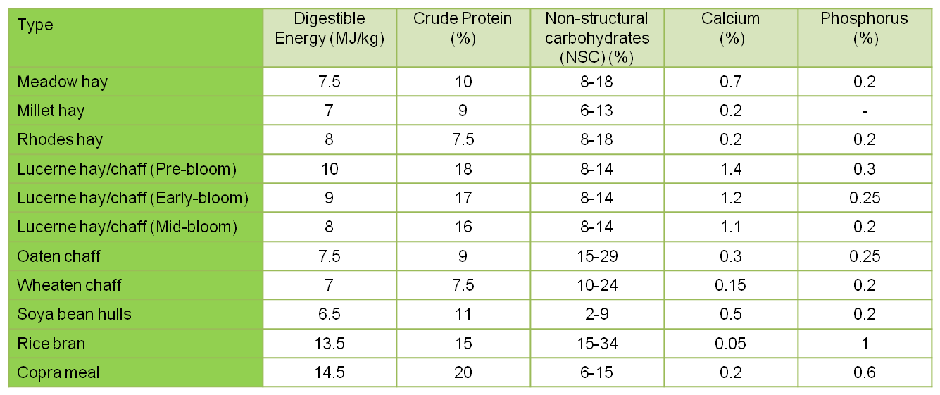 Choosing Roughage @ MB Equine Services